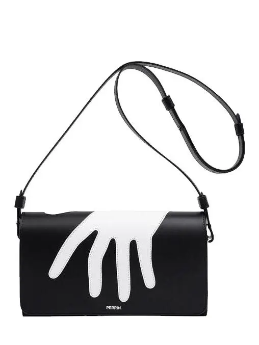 Perrin Prends Moi Xbody/clutch - Black|white